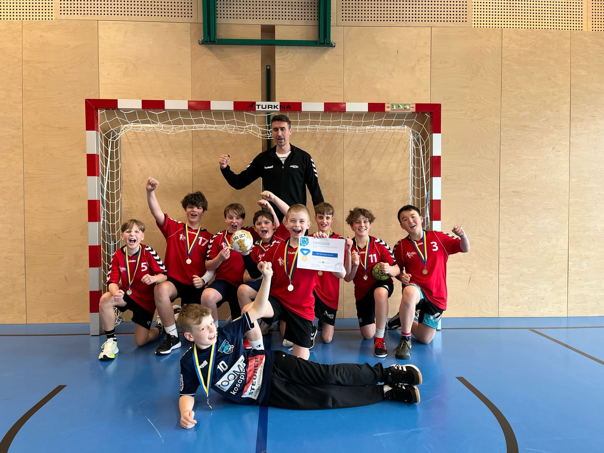 Starker Einsatz beim Finalturnier der Junior Handball ...